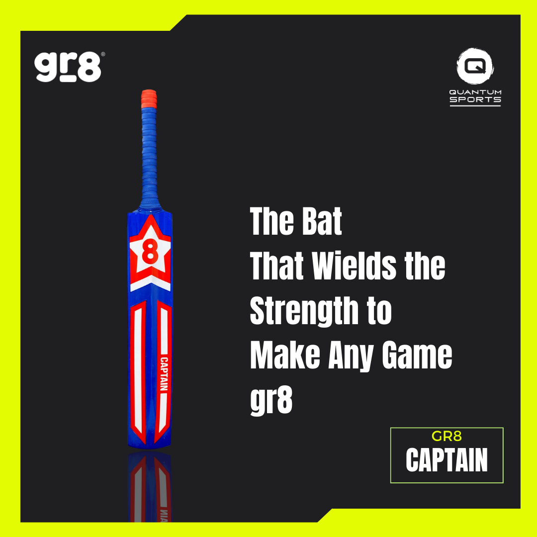 [GR8] Captain Cricket Bat – Quantum Sports